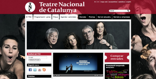 El nuevo diseño de la web del TNC - El blog de Omatech